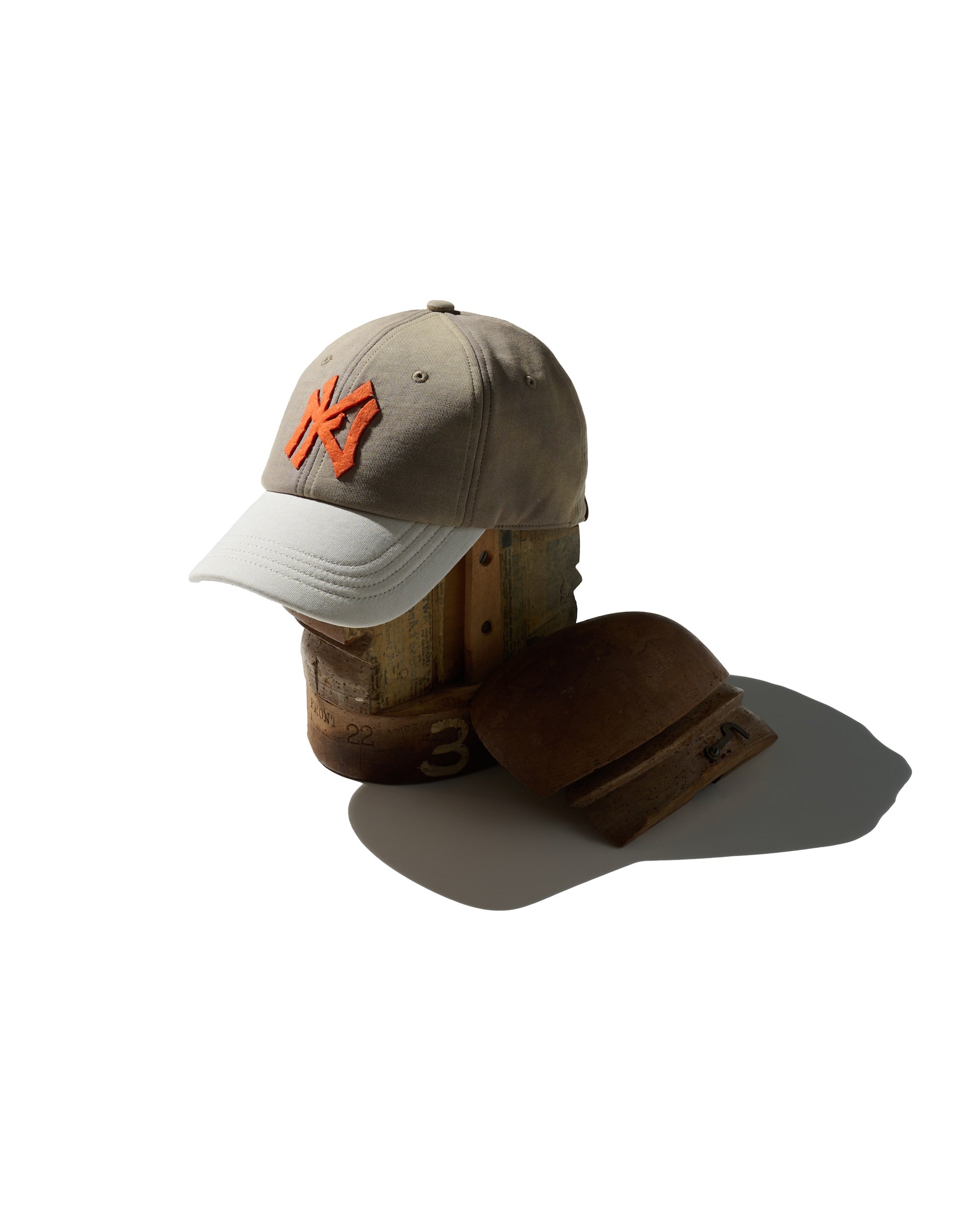 HEAVY WEIGHT SUN FADED “KN” CAP – GrowthRing & Supply Co.